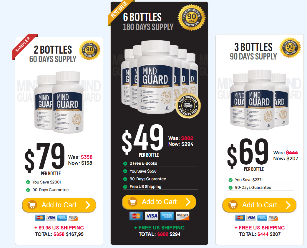 MindGuard® (Official Site) - Order Now $49 Per Bottle!